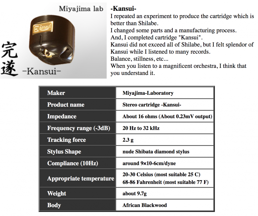 Cartridges KANSUI – Yahgan